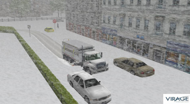 VS600M - Snowplow simulator by Virage Simulation