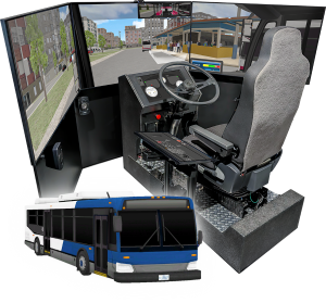 Transit Bus Driving Simulator - VS700M - Virage Simulation Driving ...